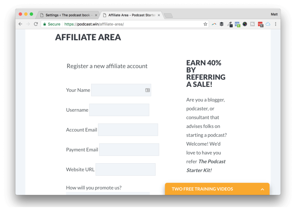 How to setup AffiliateWP on your WordPress website